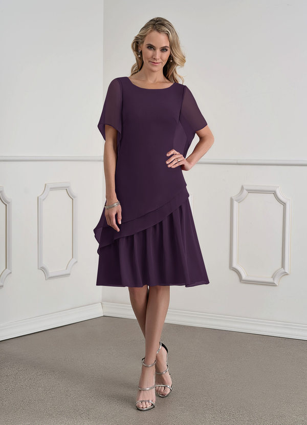 Plum Azazie Louisa Mother Of The Bride Dress Mother Of The Bride