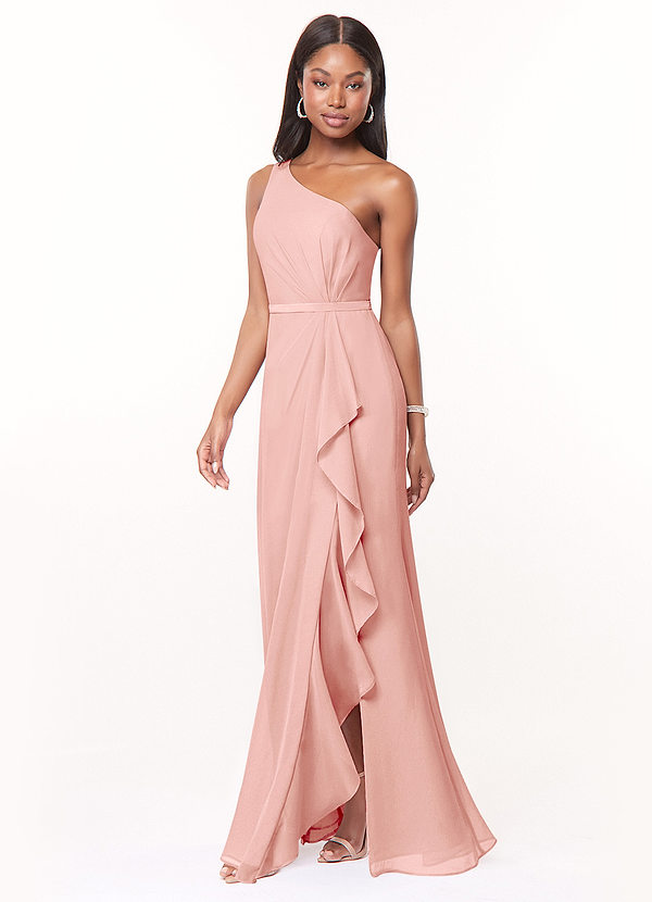 Azazie Liza Rosette Bridesmaid Dresses | Azazie