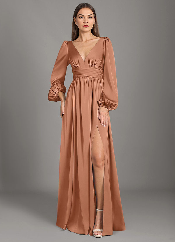 Azazie Norah Bronzer Bridesmaid Dresses | Azazie