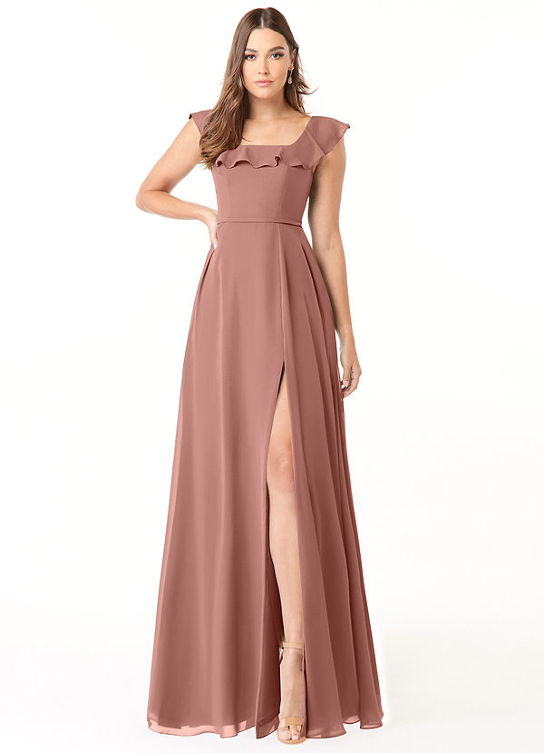 Azazie Jinny Cedar Rose Bridesmaid Dresses | Azazie