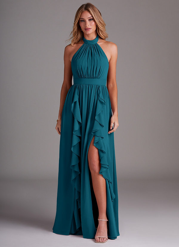 Azazie Avary Ink Blue Bridesmaid Dresses | Azazie CA
