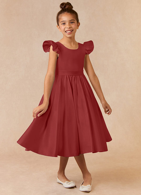 Rust Flower Girl Dresses | Azazie