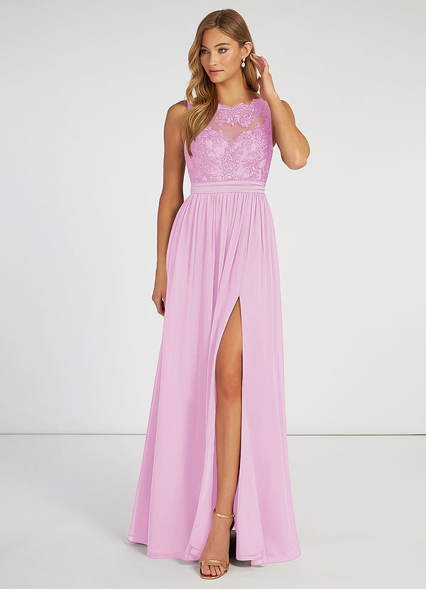 Rose Bonbon Azazie Elly Robes de demoiselle d'honneur | Azazie