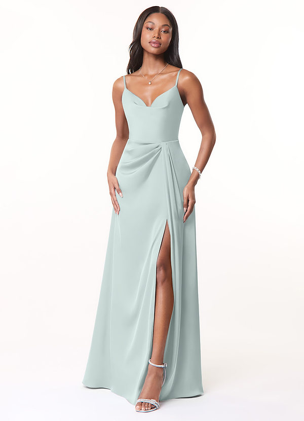 Azazie Brielle Mist Bridesmaid Dresses | Azazie UK