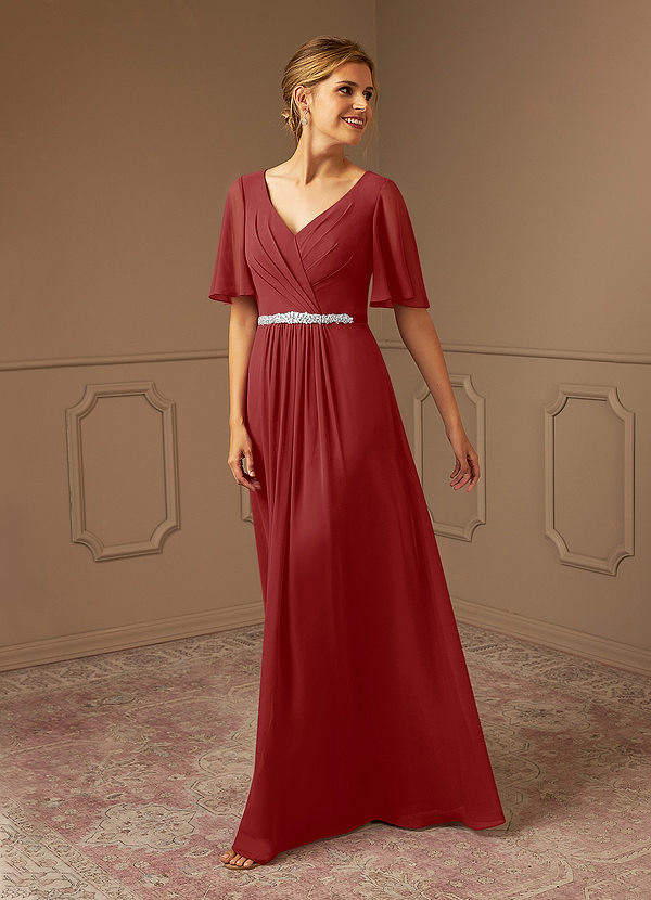 Rust Azazie Tricia Mother of the Bride Dress Mother of the Bride ...