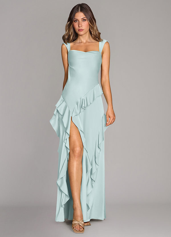 Azazie Sloane Mist Bridesmaid Dresses | Azazie CA