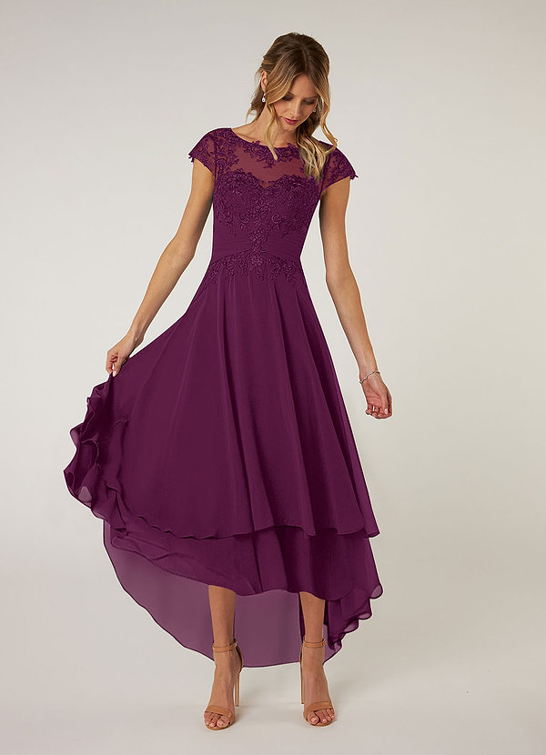 Raspberry Azazie Shonda Mother of the Bride Dress Mother of the Bride ...