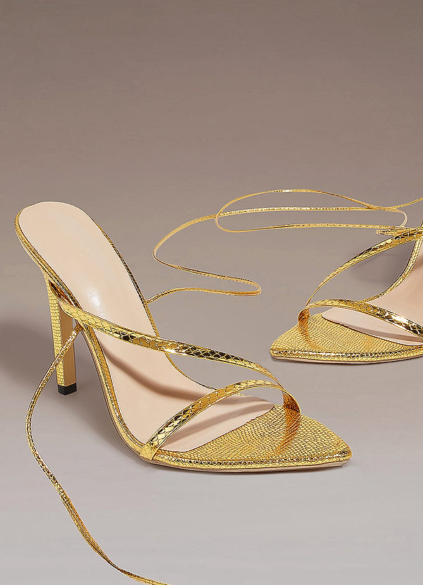 Gold Shoes | Azazie