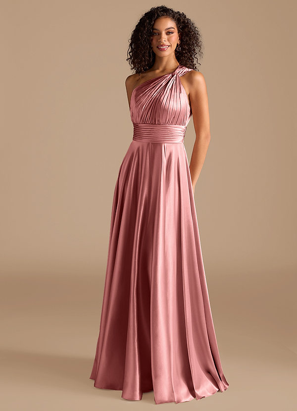 Azazie Charlize Rosette Bridesmaid Dresses | Azazie