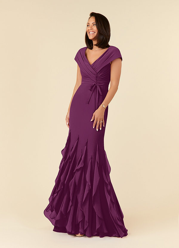 Raspberry Azazie Bailora Mother of the Bride Dress Mother of the Bride ...