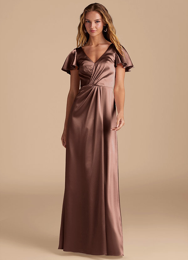 Azazie Soren Espresso Bridesmaid Dresses | Azazie