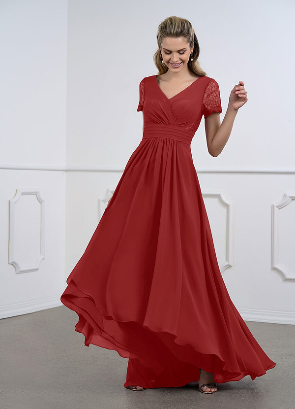 Rust Azazie Polly Mother of the Bride Dress Mother of the Bride Dresses ...