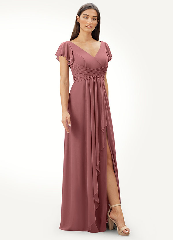 Desert Rose Azazie Omari Bridesmaid Dresses | Azazie