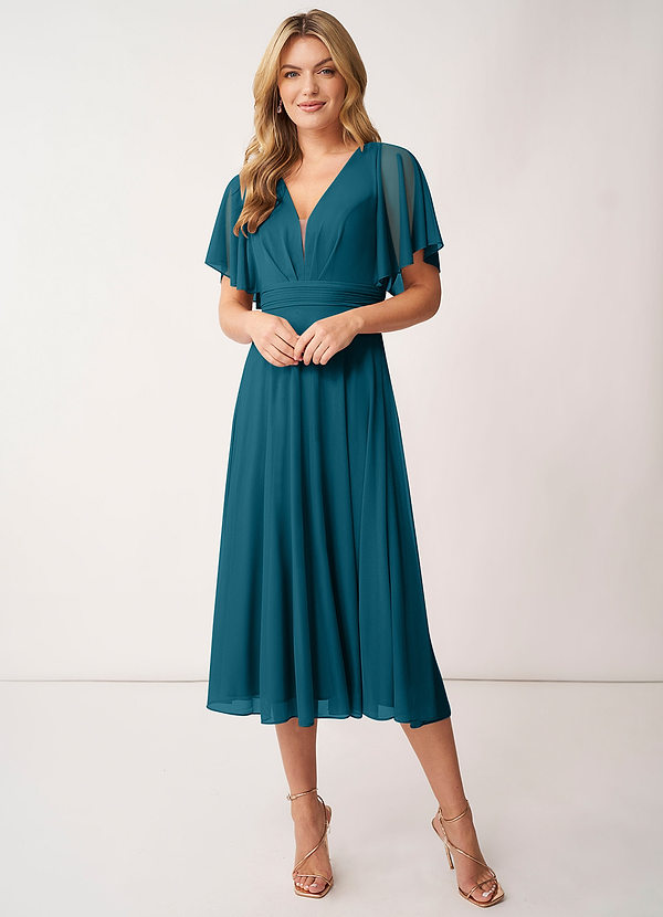 Ink Blue Azazie Tinsley Bridesmaid Dresses | Azazie