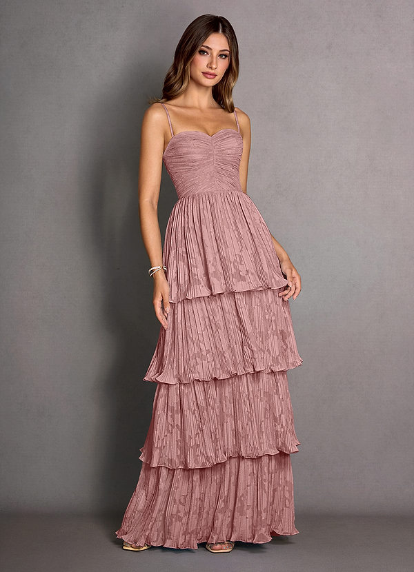 Marisol Light Pink Maxi Dress | Azazie