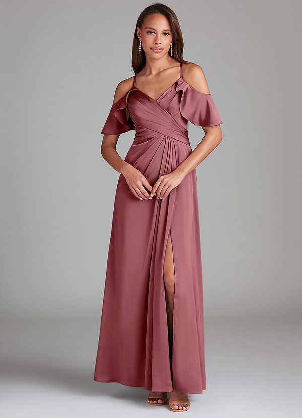 Azazie Dakota Desert Rose Bridesmaid Dresses | Azazie AU