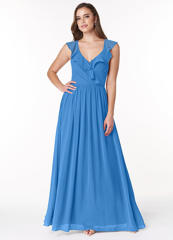 Blue Jay Azazie Gale Bridesmaid Dresses | Azazie
