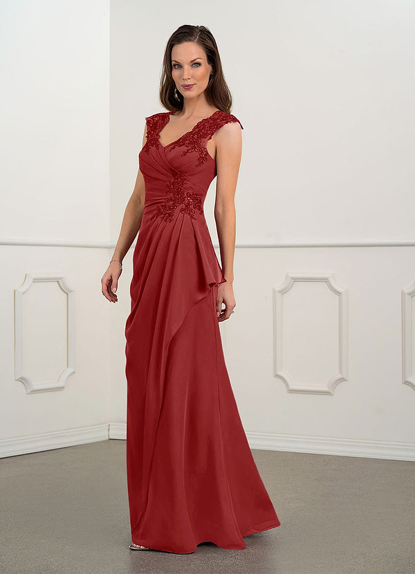 Rust Azazie Gladys Mother of the Bride Dress Mother of the Bride ...