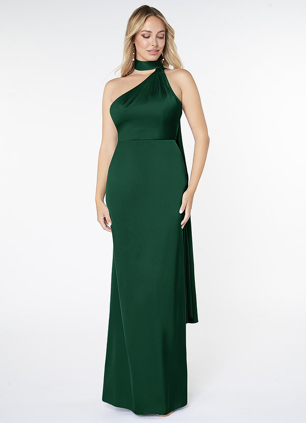 Azazie Kaylani Dark Green Bridesmaid Dresses | Azazie