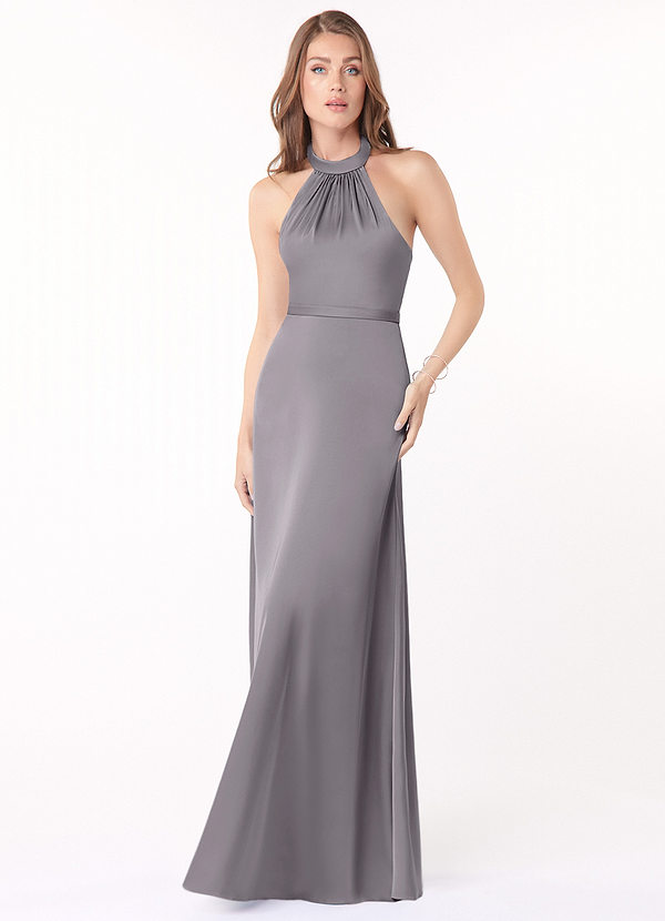Shadow Azazie Delmar Stretch Satin Dress Bridesmaid Dresses | Azazie