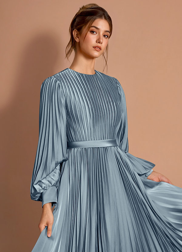 Ysolara Powder Blue Maxi Dress | Azazie