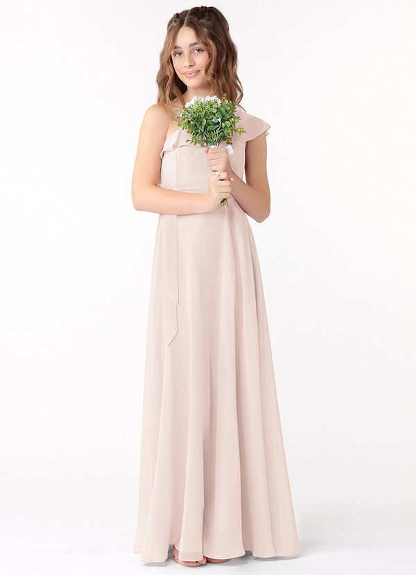 Pétalo De Rosa Azazie Eletta JBD vestidos de dama de honor junior | Azazie