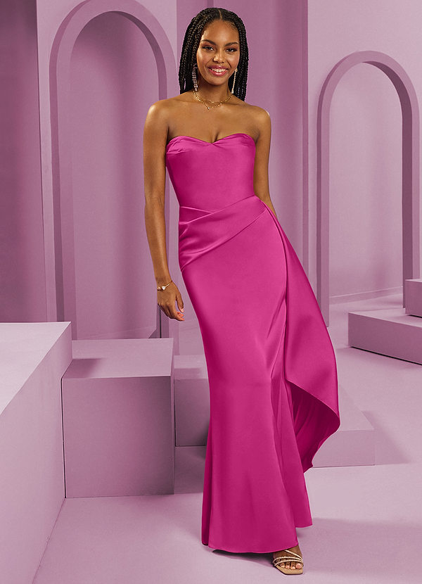 Barbie™ AZAZIE 1055 Fuchsia Bridesmaid Dresses | Azazie