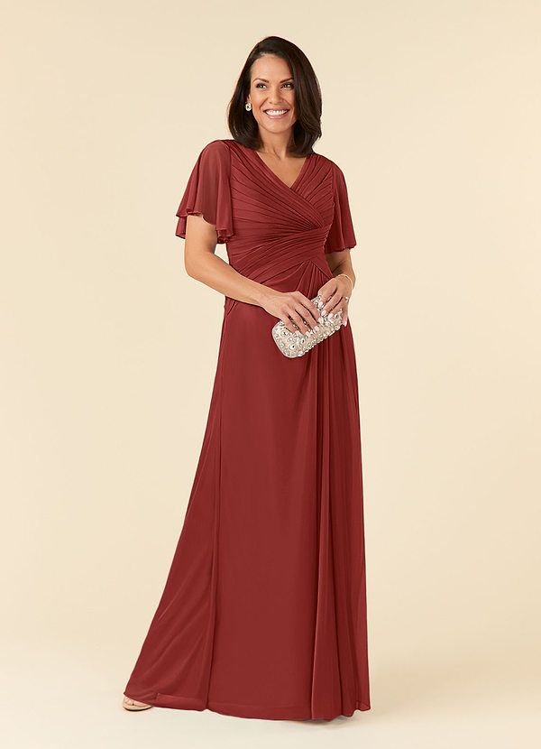 Rust Mother Of The Bride Dresses | Azazie