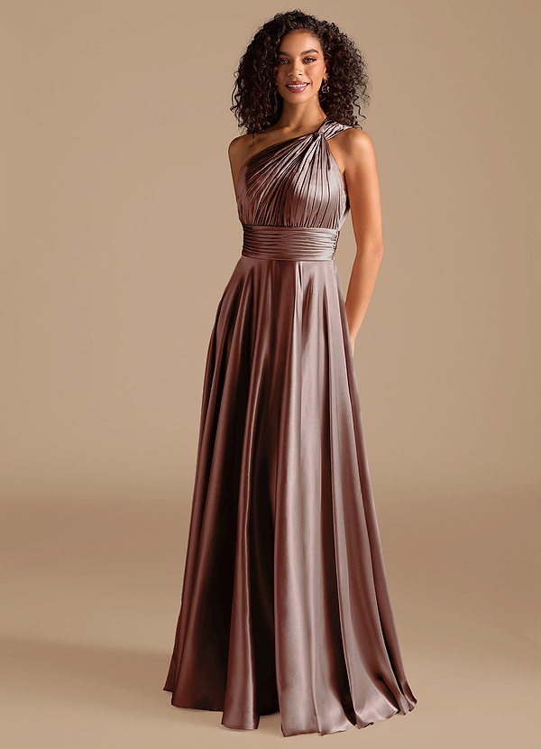 Azazie Charlize Espresso Bridesmaid Dresses | Azazie CA
