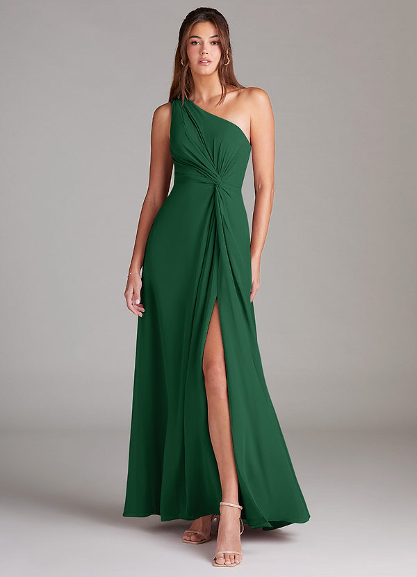 Azazie Brooke Dark Green Bridesmaid Dresses | Azazie AU
