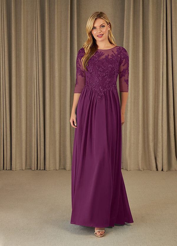 Raspberry Azazie Mirielle Mother of the Bride Dress Mother of the Bride ...