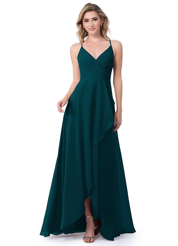 Pine Azazie Musa Bridesmaid Dresses | Azazie