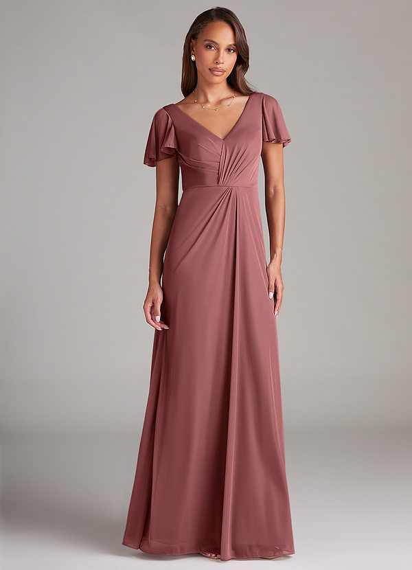 Azazie Soren Desert Rose Bridesmaid Dresses | Azazie