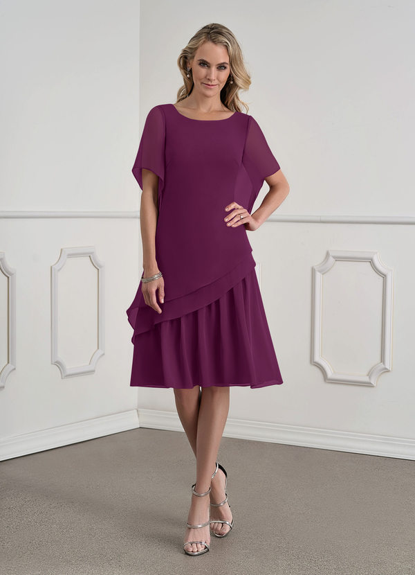 Raspberry Azazie Louisa Mother of the Bride Dress Mother of the Bride ...