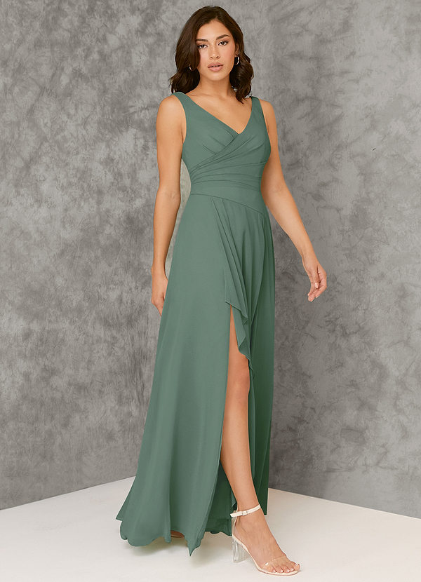 Azazie Kori Eucalyptus Bridesmaid Dresses | Azazie