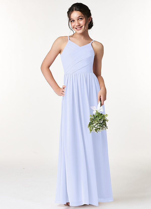 Azazie Cora Junior Bridesmaid Dress in Lavender | Azazie UK