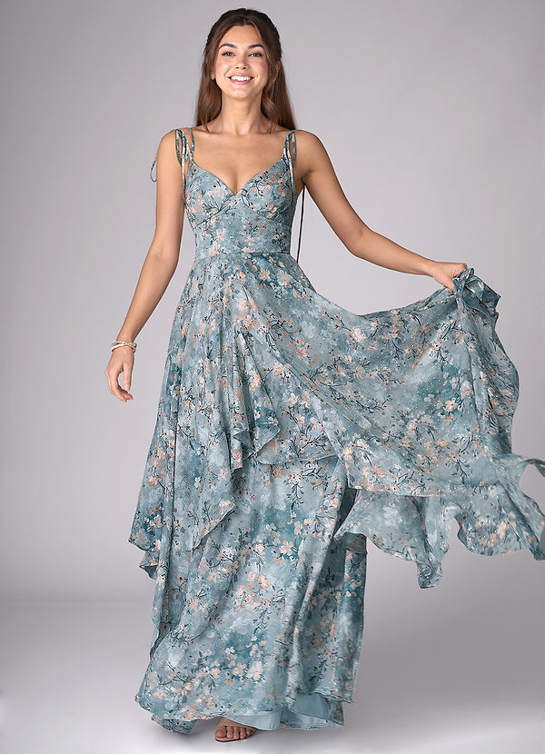 Harmony Powder Blue Maxi Dress | Azazie AU