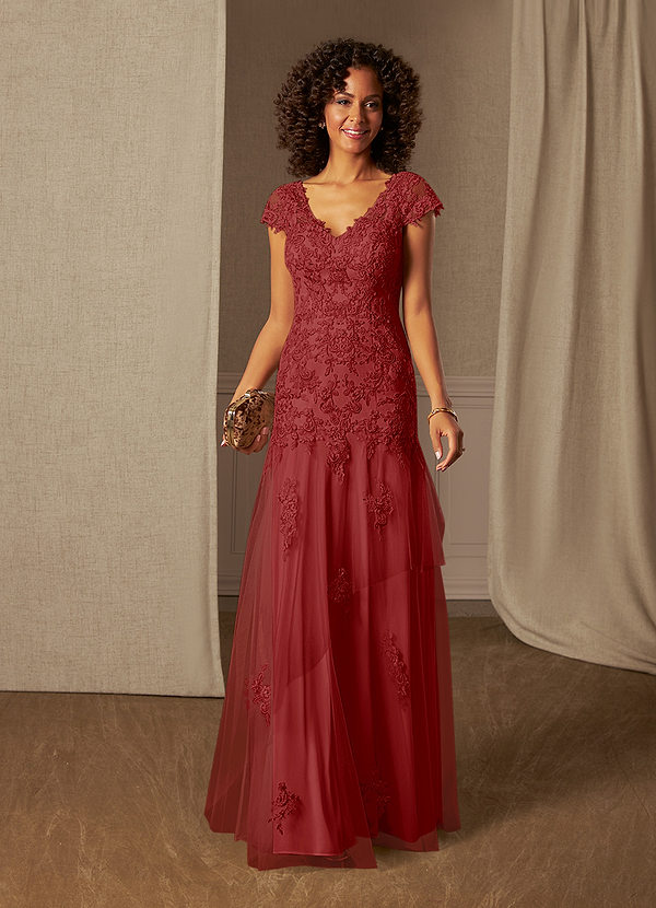 Rust Azazie Romy Mother of the Bride Dress Mother of the Bride Dresses ...