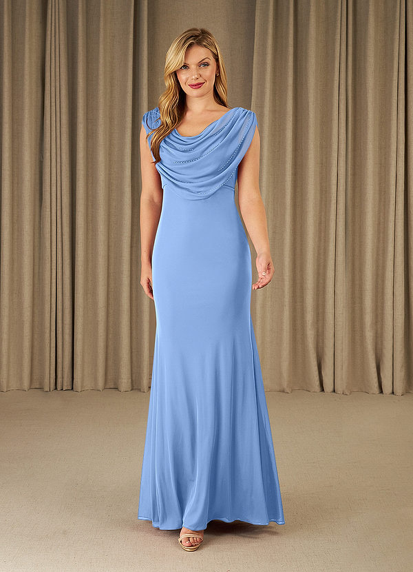 Steel Blue Azazie Ines Mother of the Bride Dress Mother of the Bride ...
