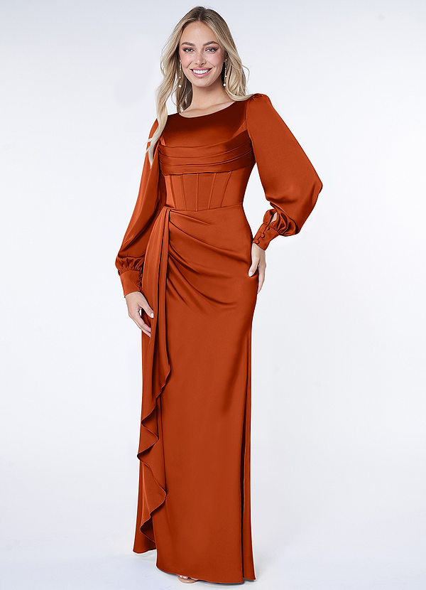 Azazie Raye Paprika Bridesmaid Dresses | Azazie