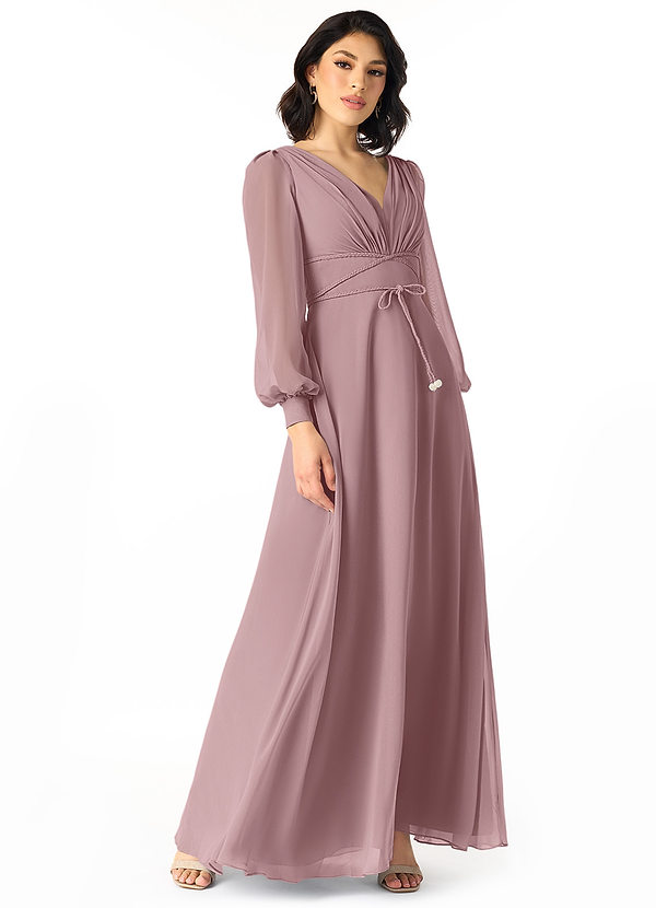 Azazie Sage Dusty Rose Bridesmaid Dresses | Azazie