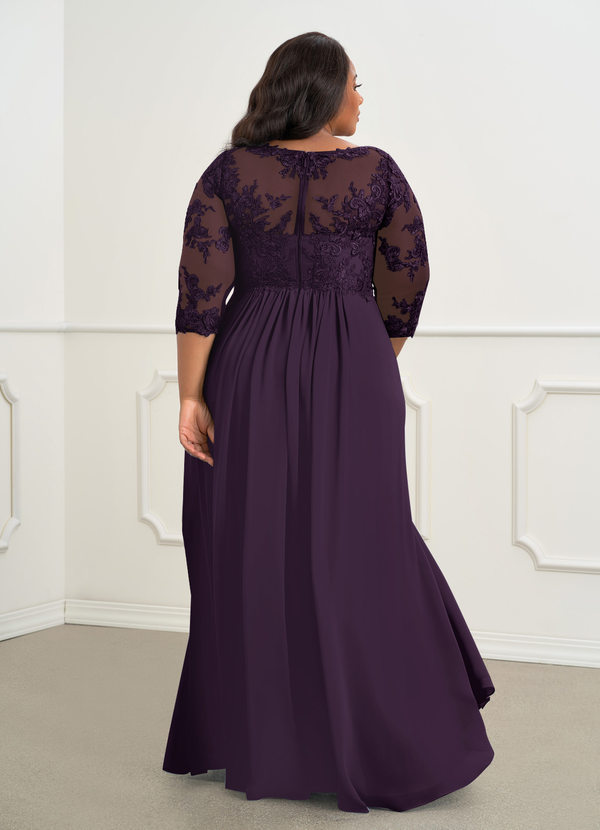 Plum Plus Size Mother Of The Bride And Groom Azazie