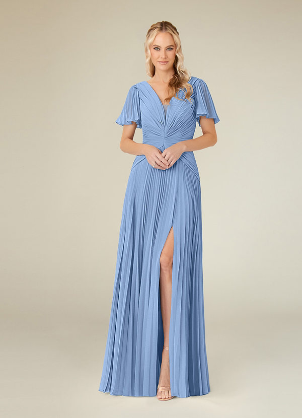 Steel Blue Azazie Jhanna Mother of the Bride Dress Mother of the Bride ...
