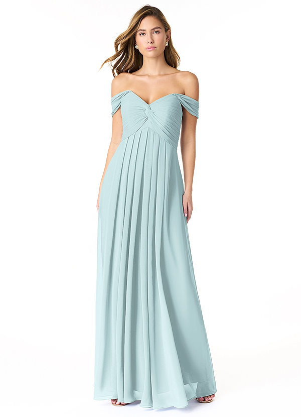 Azazie Kaitlynn Mist Bridesmaid Dresses | Azazie CA