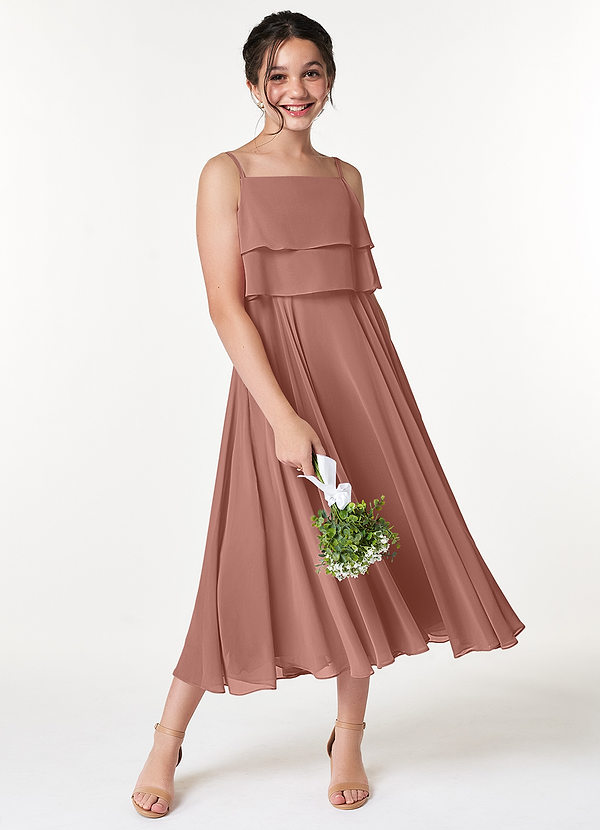 Cedar Rose Azazie Ensley JBD Junior Bridesmaid Dresses | Azazie