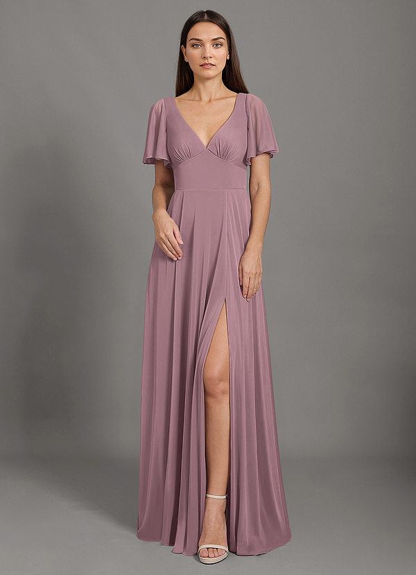 Azazie Kimber Dusty Rose Bridesmaid Dresses | Azazie CA