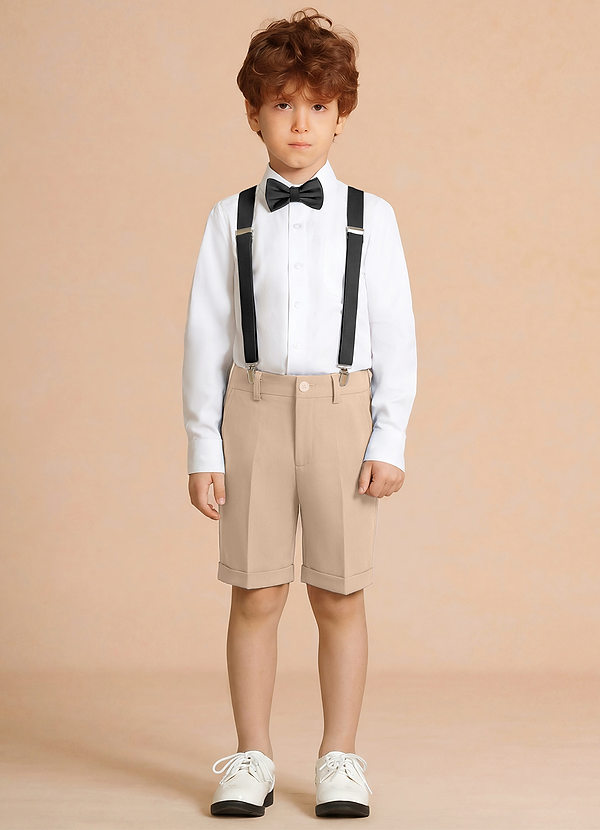 Oliver Tan Boy Shorts 4-Piece Set | Azazie CA