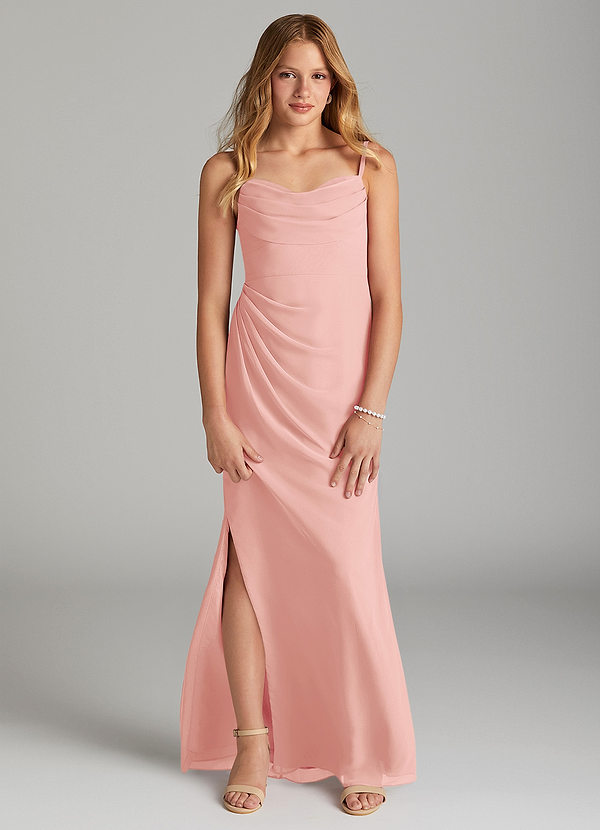 Azazie Mai Junior Bridesmaid Dress in Rosette | Azazie