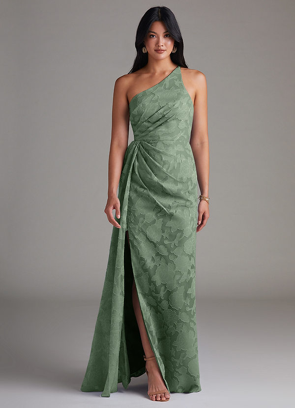 Azazie Mika Matcha Bridesmaid Dresses | Azazie CA