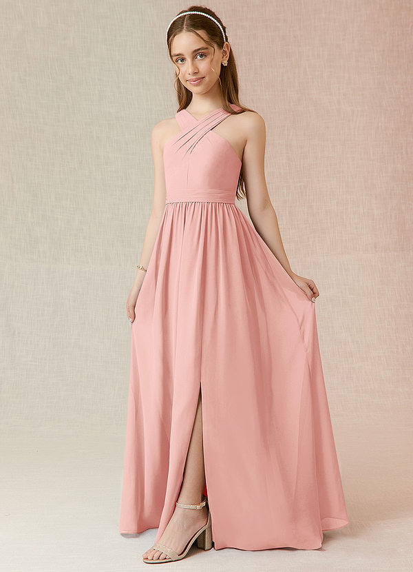 Azazie Jiya Junior Bridesmaid Dress in Rosette | Azazie